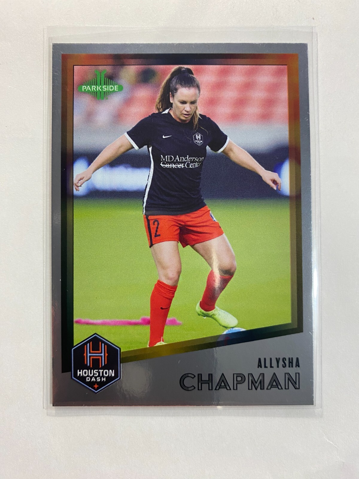 Allysha Chapman 2023 Houston Dash #116 Parkside Vol. 1 NWSL Card Foil ...