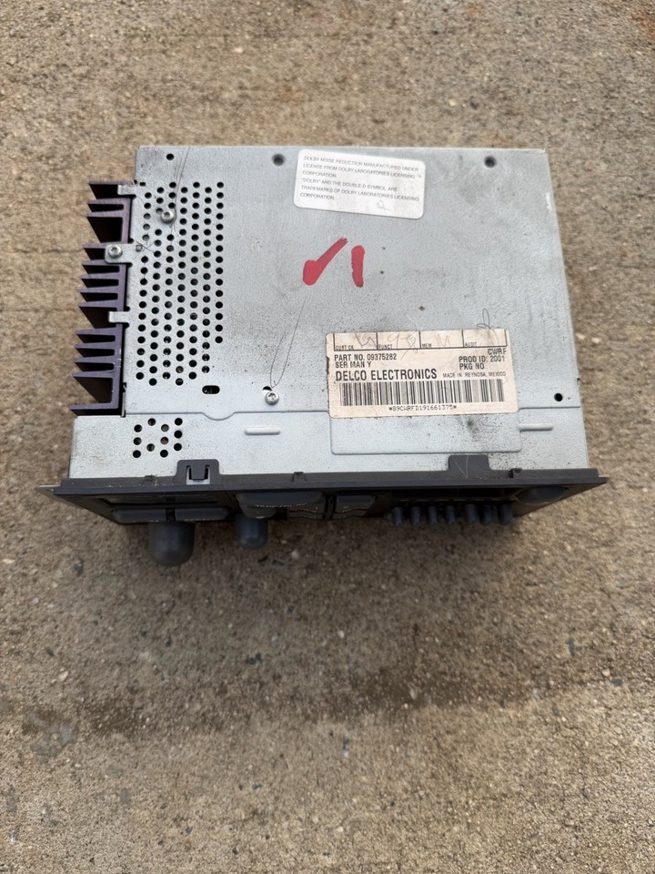 98-02 Pontiac Firebird Trans Am OEM Monsoon GM Radio Cassette AM/FM ...