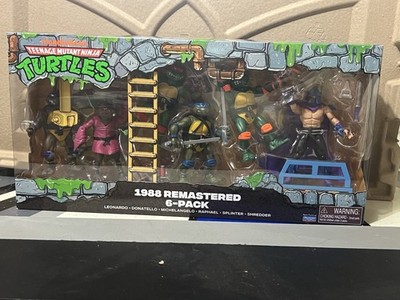 TMNT Classic Remastered 6 Pack Teenage Mutant Ninja Turtles Target ...