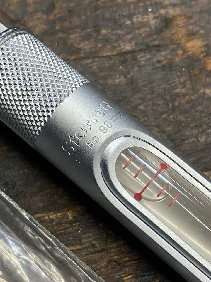 Starrett No 98 Machinist Level Replacement Vial NEW | eBay