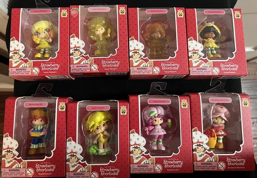 Strawberry Shortcake Series I Set Of 8 Figures TLS Toys W/2 Chase FREE ...