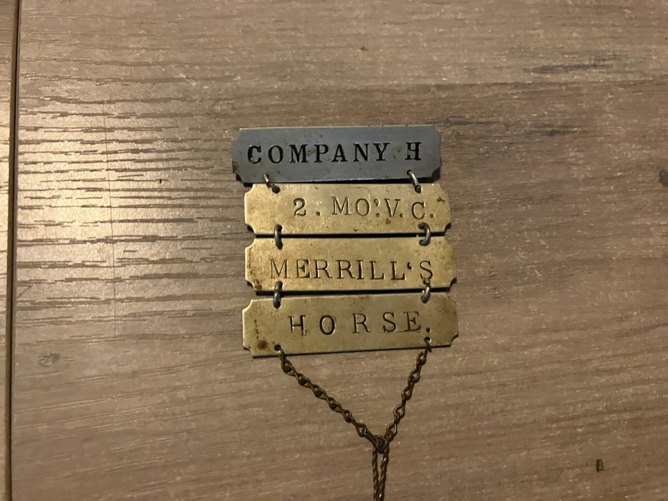 VTG Civil War Ladder Badge Merrill's Horse 2nd Missouri Cavalry ...
