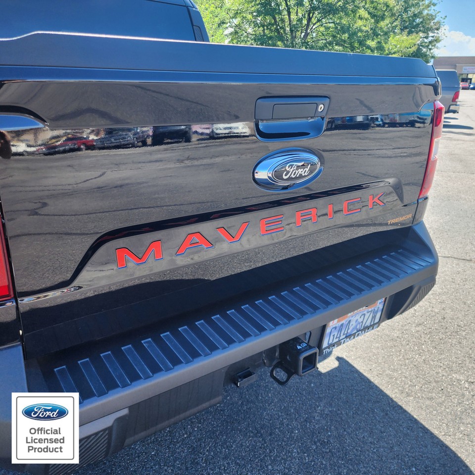 2022-2026 Ford Maverick Tailgate Letters Vinyl Inserts Decals Stickers ...