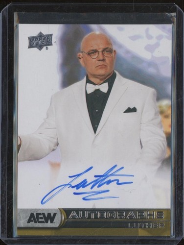 2024 Upper Deck AEW Black Diamond LUTHER Auto Buyback JA610 | eBay