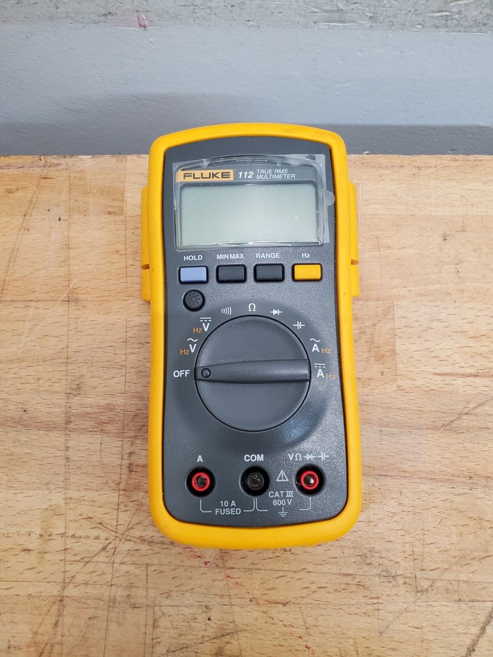 Fluke 112 True RMS Digital Multimeter Clean Tested W/ CASE | eBay