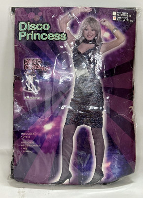 Disco Princess Disco Fever 70's 80's Retro Adult Woman Dress, Retro ...
