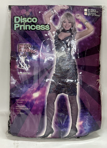 Disco Princess Disco Fever 70's 80's Retro Adult Woman Dress, Retro ...