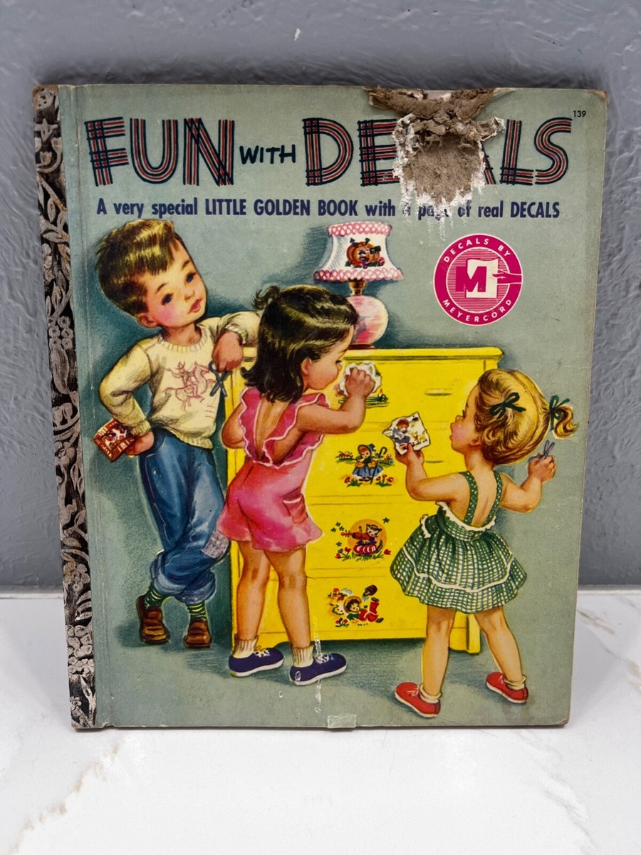 Vintage Little Golden Book Illustrations Tootle, G (7th), Vintage