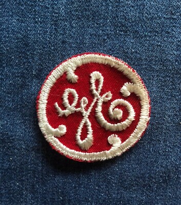 Vintage NOS Embroidered "GE"General Electric Logo Patch | eBay