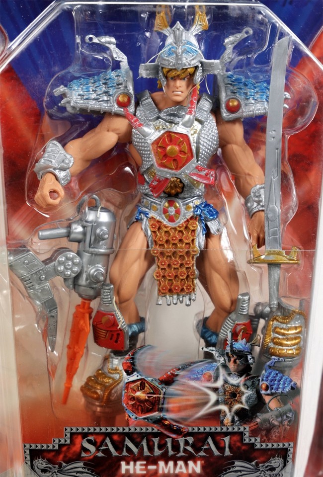 Masters of The Universe Samurai He-Man Action Figure - 57593 NRFP 2002 ...