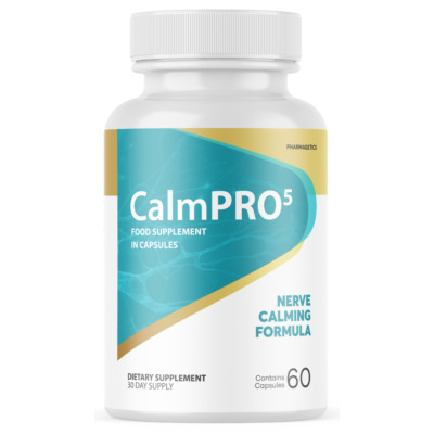 Calm Pro 5 Nerve Support Pills Calming Supplement - 60 Capsules | eBay