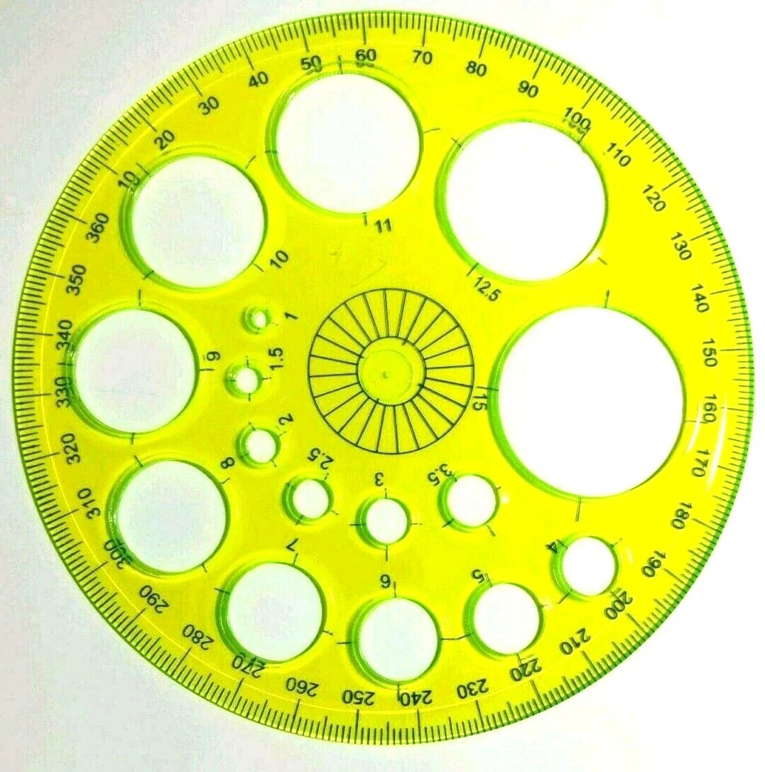 Small Protractor Print Out