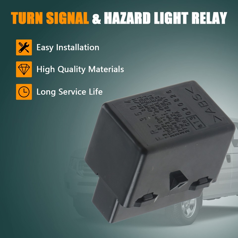 6-Pin Electronic Relay Car Turn Signal Black Fit for 2003-2007 Honda ...
