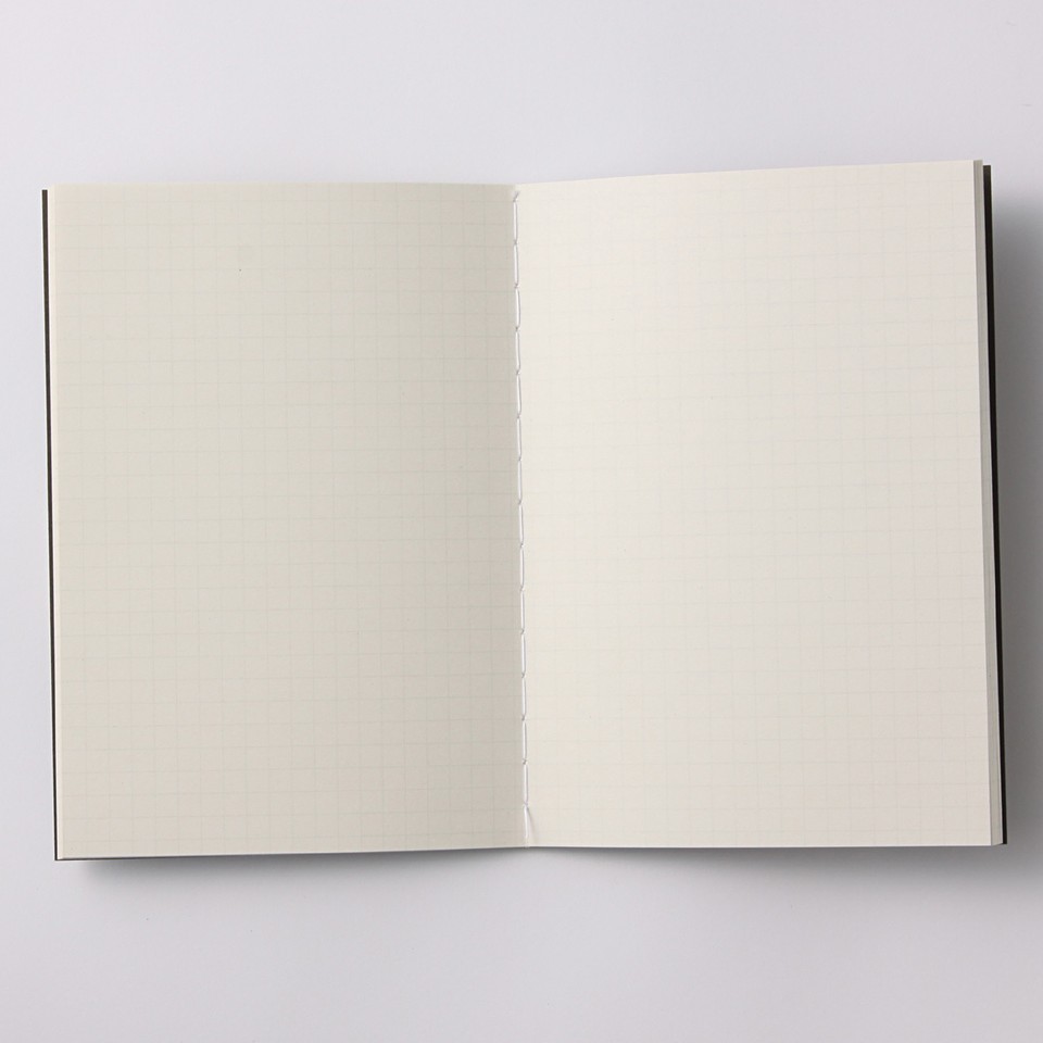 MUJI made in japan 5mm grid 30 sheets (60 pages) A6 size note book ...