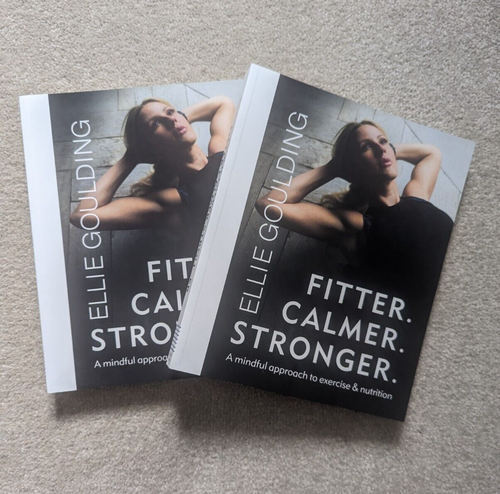Ellie Goulding Hand Signed 'Fitter Calmer Stronger' Paperback Book *IN ...