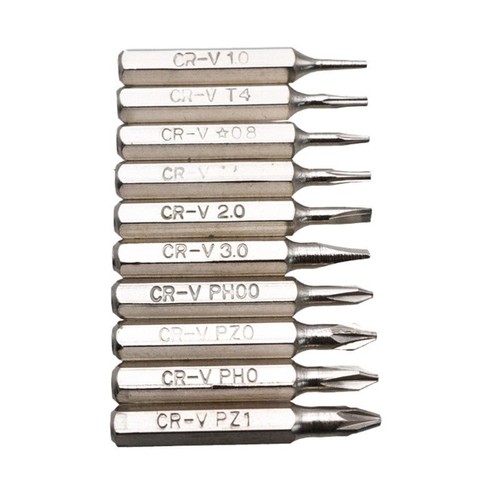10pcs 28mm for CR-V Screwdriver Bit Set PH00 PH0 Z1 Z0 3.0 2. | eBay ...