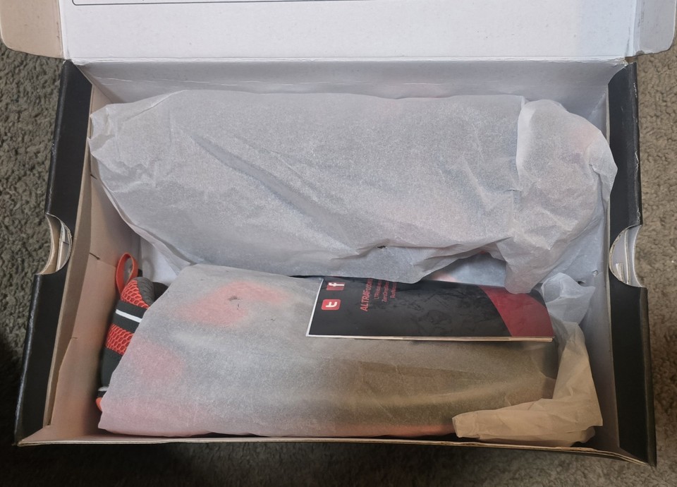 NEW ALTRA Instinct 1.5 Size 11 Zero Drop Shoe Orange Charcoal Euro 45 ...
