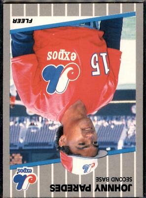Johnny Paredes #388 1989 Fleer | eBay