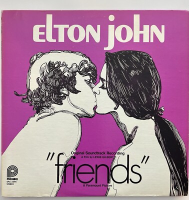 ELTON JOHN “Friends” LP Paramount Picture Soundtrack Remastered MINT ...