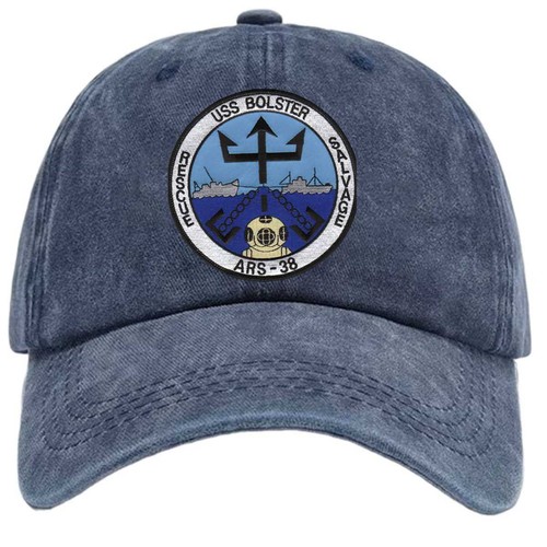 Uss bolster ars 38 embroidered hat | eBay