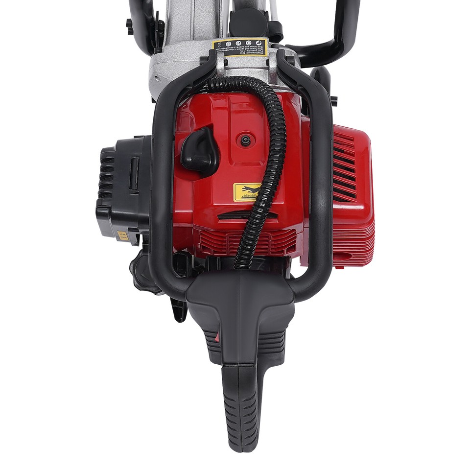 Gas Concrete Cut off Saw 2 Stroke 52 CC Cement Masonry Wet Dry Saw ...