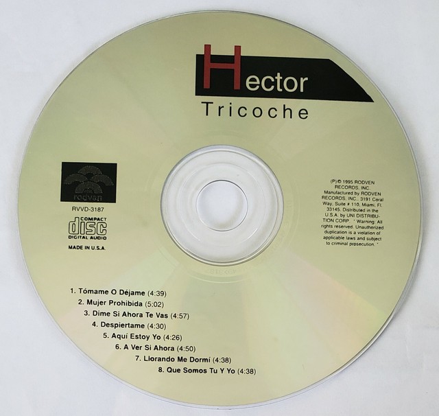 Aqui Estoy Yo by Hector Tricoche (CD, Mar-1995, Rodven Records) for ...