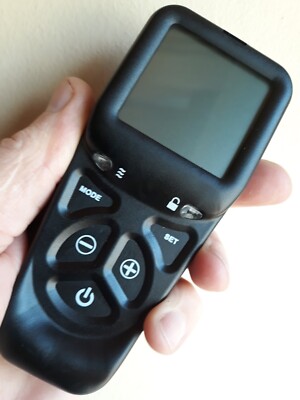 Gazco Gas Fire Remote Control with lcd screen display EL0807 SEE VIDEO ...