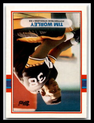 1989 Topps Traded #44T Tim Worley Pittsburgh Steelers | eBay