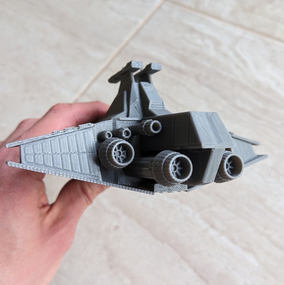 Venator Star Destroyer 11" KIT Star Wars Jedi Empire 3D Print Ship ...