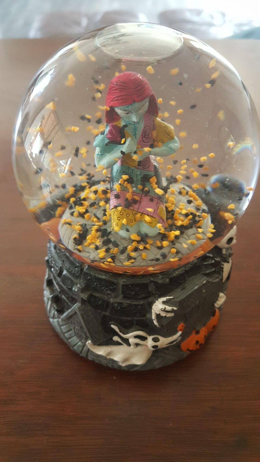 Nightmare Before Christmas Sally Musical Halloween Waterglobe Snowglobe ...