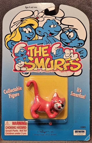 1995 The Smurfs Azrael Gargamel's Cat Smurf Figure Schleich Irwin Peyo ...