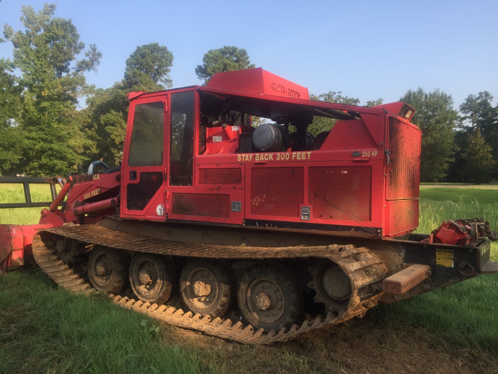 Fecon FTX250 LGP Forestry Mulcher with 250hp Cummins | eBay