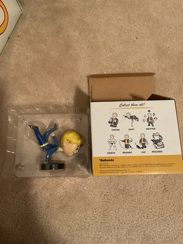 fallout 76 vault tech boy Agility bobblehead wobble figure | eBay