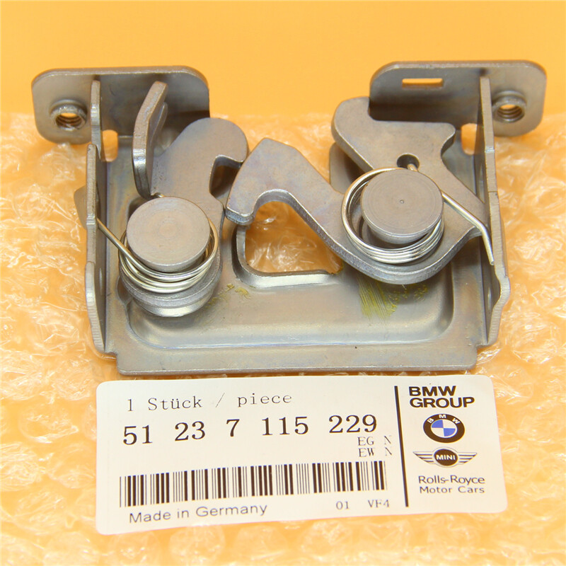 51237115229 Front Lower Hood Lock Latch FIT BMW E60 E61 E63 E82 E83 E90 ...