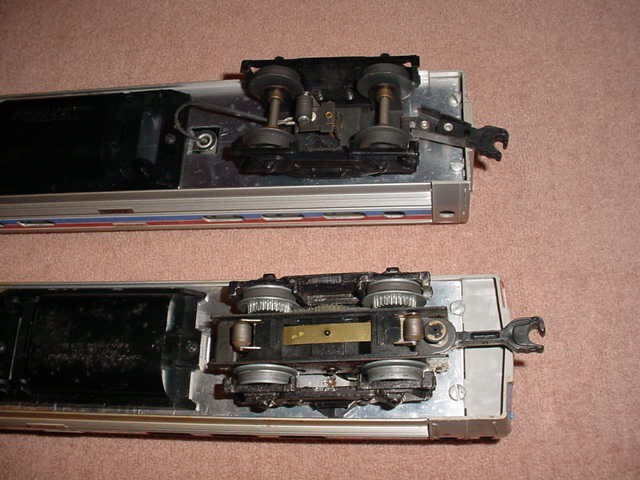 Williams /MTH Amtrak Metroliner Electric Car # 2883 + # 880 MOTORIZED ...