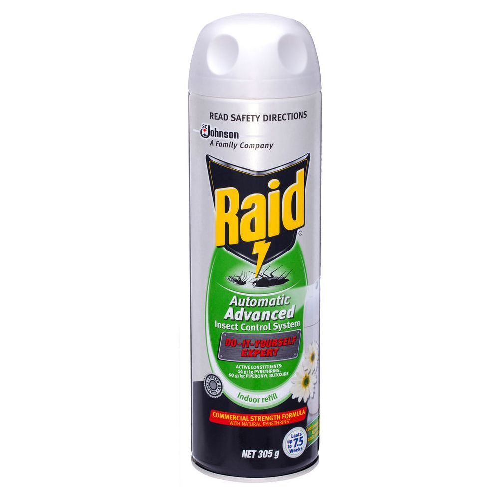 Raid Automatic Advanced Insect Control System Indoor Refill 305g fly ...