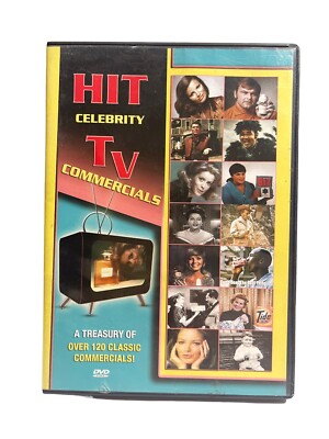 Hit Celebrity TV Commercials (DVD, 2004) 25493156898| eBay