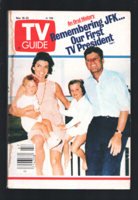 MAG: TV Guide 11/19/1988-Remembering JFK issue-Kentucky Edition ...