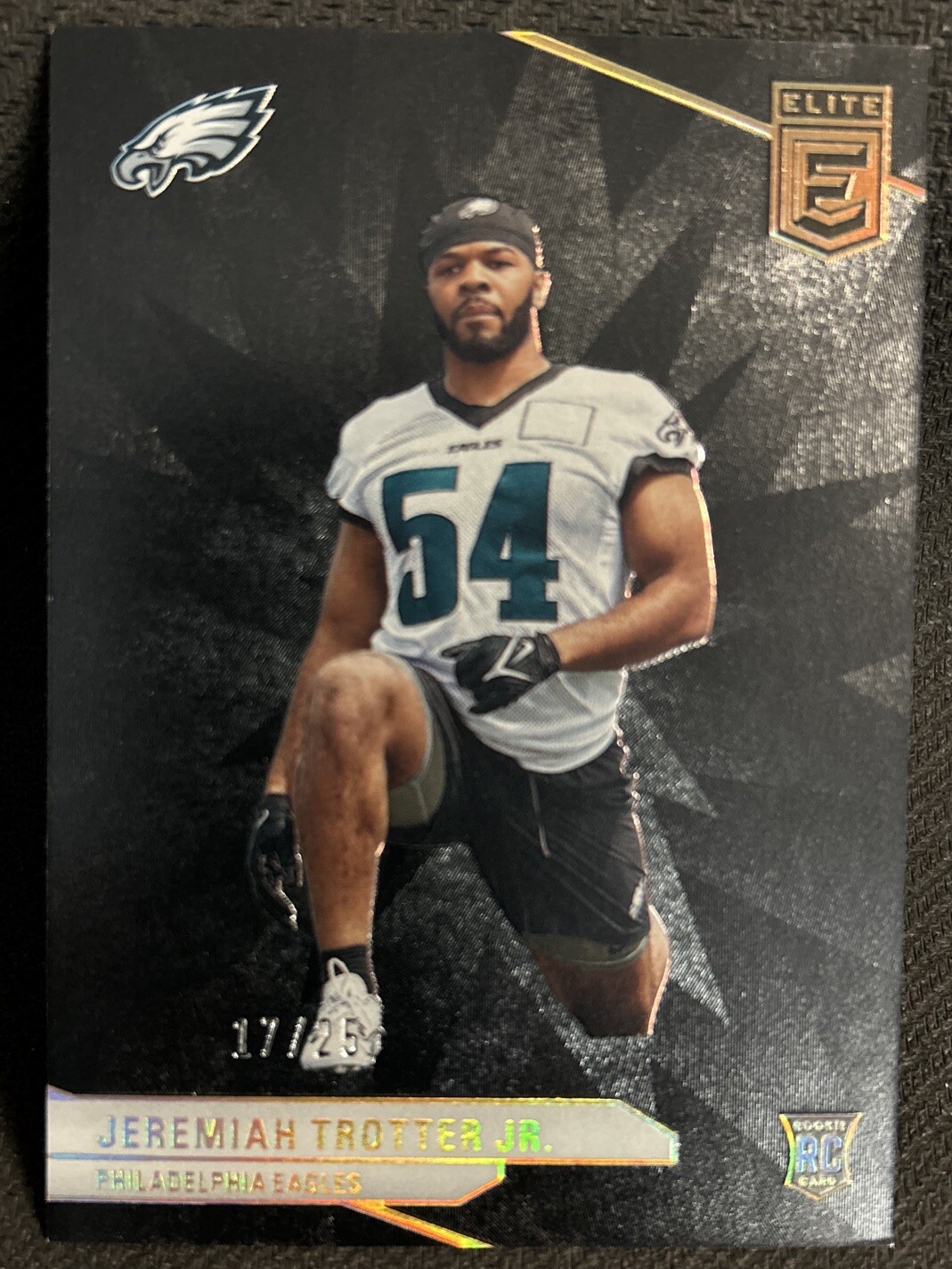 Jeremiah Trotter Jr. 2024 Elite #177 Black /25 Price Guide - Sports ...
