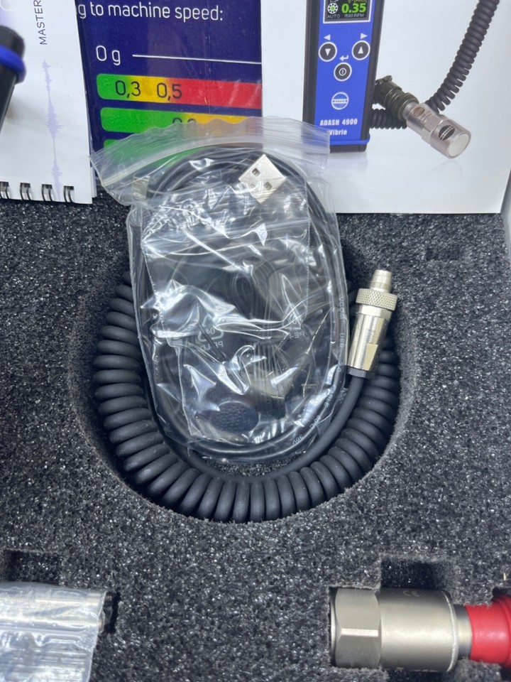 Adash A4910 LUBRI Lubrication and Vibration Analyzer Kit | eBay