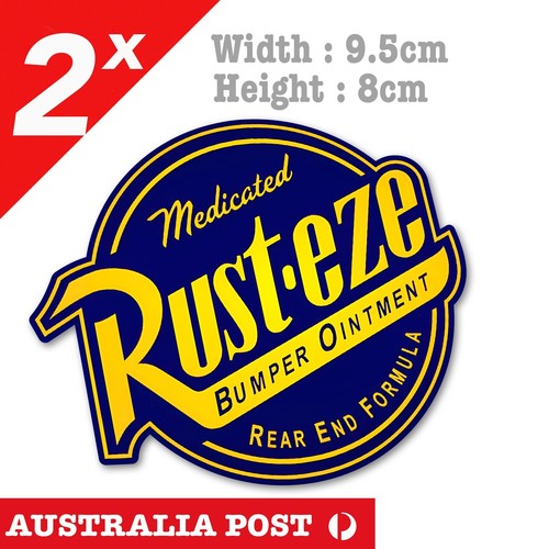 Rust-eze Bumper Ointment Disney Cars Logo , Disney Car Stickers | eBay ...
