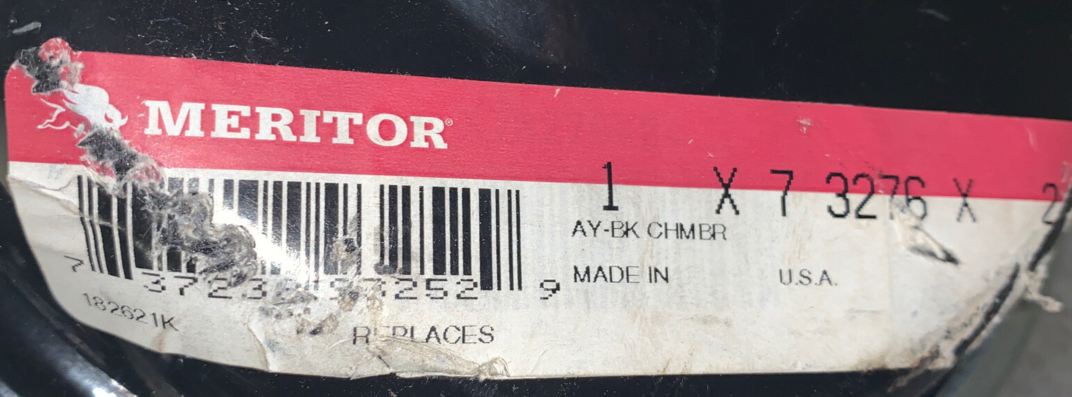 Meritor X73276X24 Air Brake Chamber Assembly 2.5" Stroke | eBay