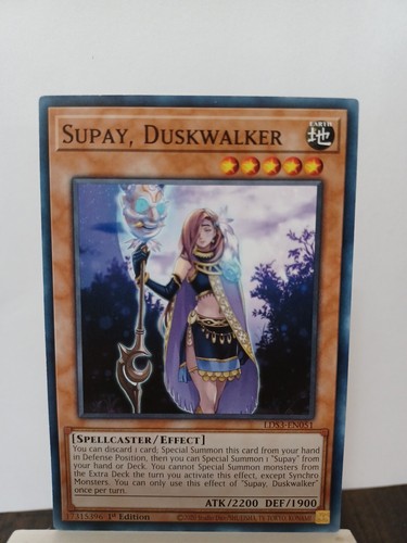 YGO-1x-LP-Supay, Duskwalker - LDS3-EN051 - Common - 1st Edition | eBay