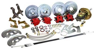 64-66 CHEVELLE COMPLETE 4 WHEEL DISC BRAKE CONVERSION | eBay