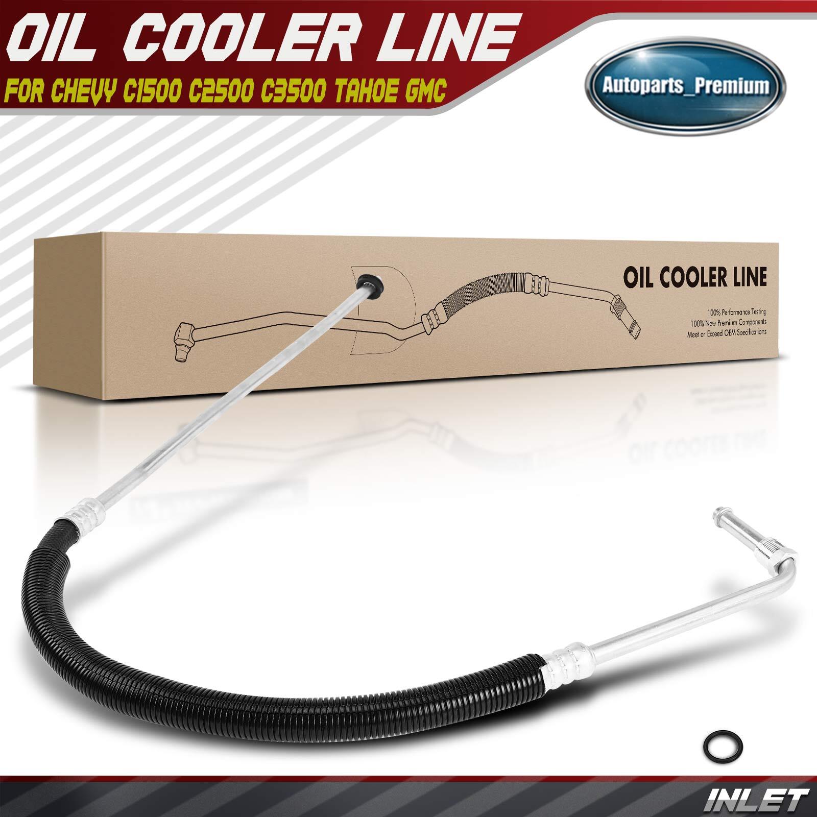 Inlet Lower Engine Oil Cooler Hose for Chevy C1500 C2500 C3500 Tahoe ...