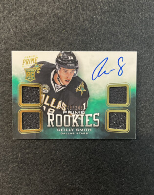 2012-13 Panini Prime Reilly Smith Rookie Quad Jersey Auto /249 Knights ...