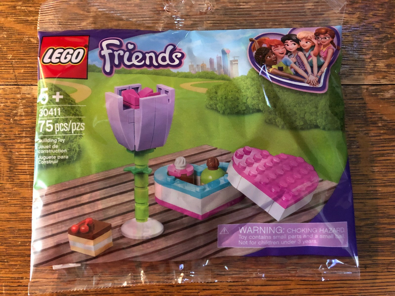 30411 LEGO Friends Chocolate Box and Flower PolyBag valentine's day ...