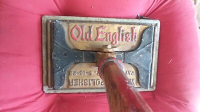 RARE & ORIGINAL 1920's OLD ENGLISH FLOOR MOP.....LOOK | eBay