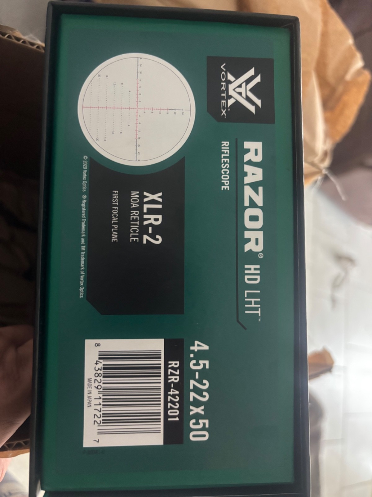 Vortex Razor HD LHT 4.5-22x 50mm Rifle Scope - XLR-2 | eBay