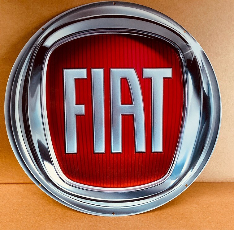 NEW Alfa Romeo Milano Large Round tin metal sign | eBay